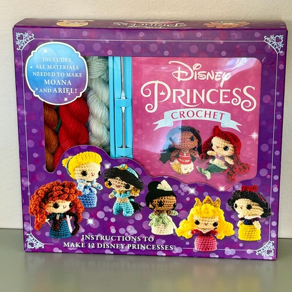 Disney | Toys | Disney Princess Crochet Kit Moana And Ariel | Poshmark
